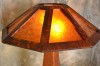 Craftsman Table Lamp | Mission Style Lamp Mica Shade
