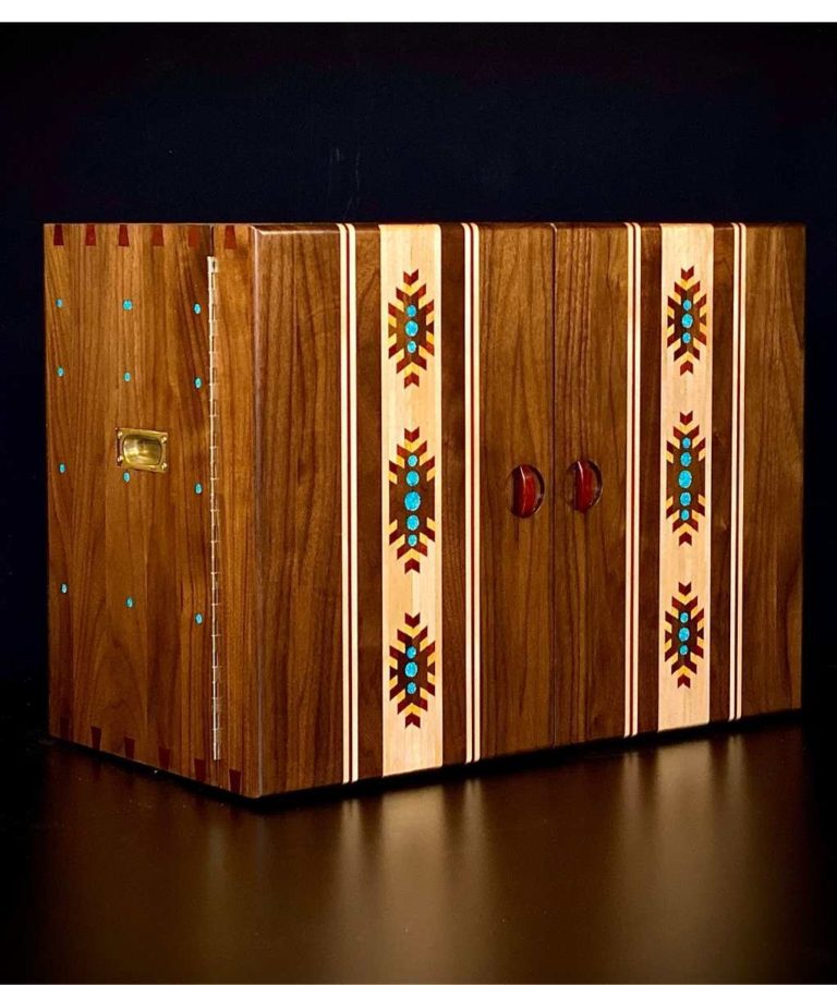 Fly Tying Cabinets - Rustic Artistry