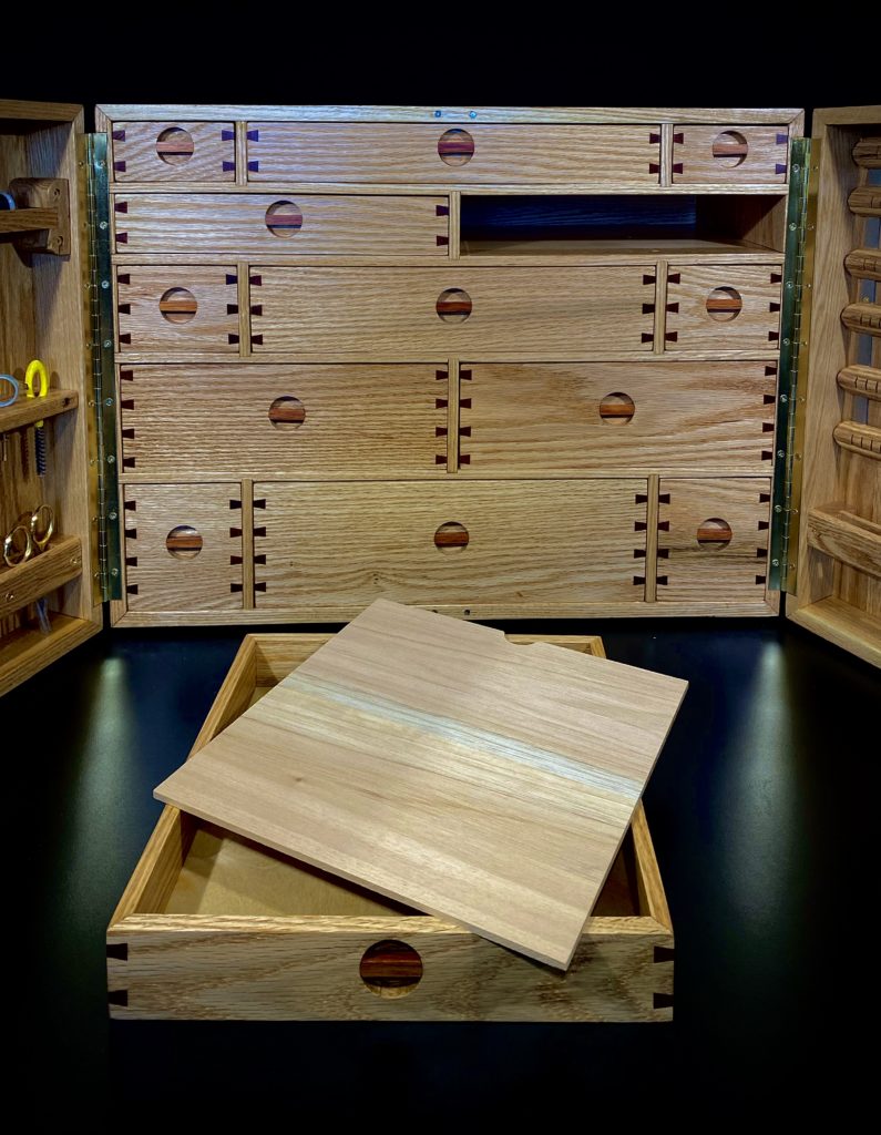 Fly Tying Cabinets - Rustic Artistry