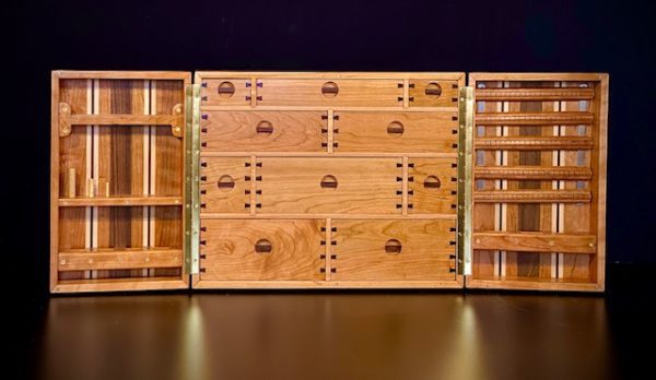 Fly Tying Cabinet - Handcrafted, Perfect Fly Fishing Gift