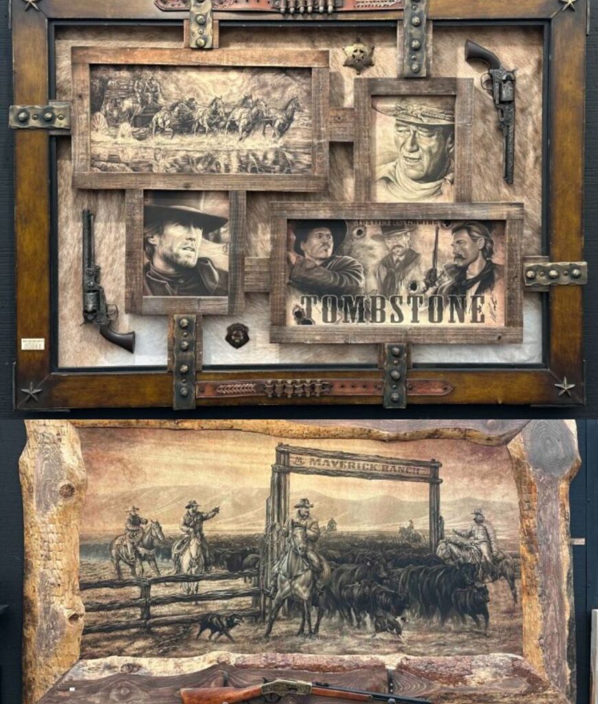 Western Art and Sculpture by Monte Moore - Rustic Artistry