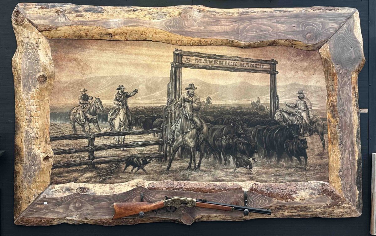 Western Art by Monte Moore - Rustic Artistry